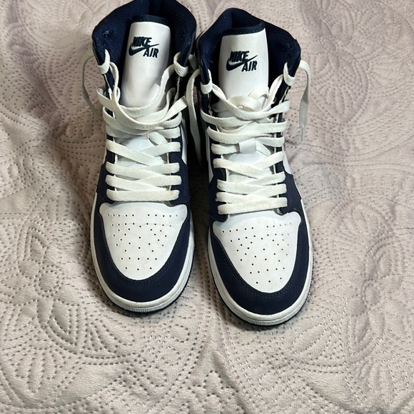 Nike | Shoes | Navy Blue Jordan Fits A Womens Size 7 No Box | Poshmark